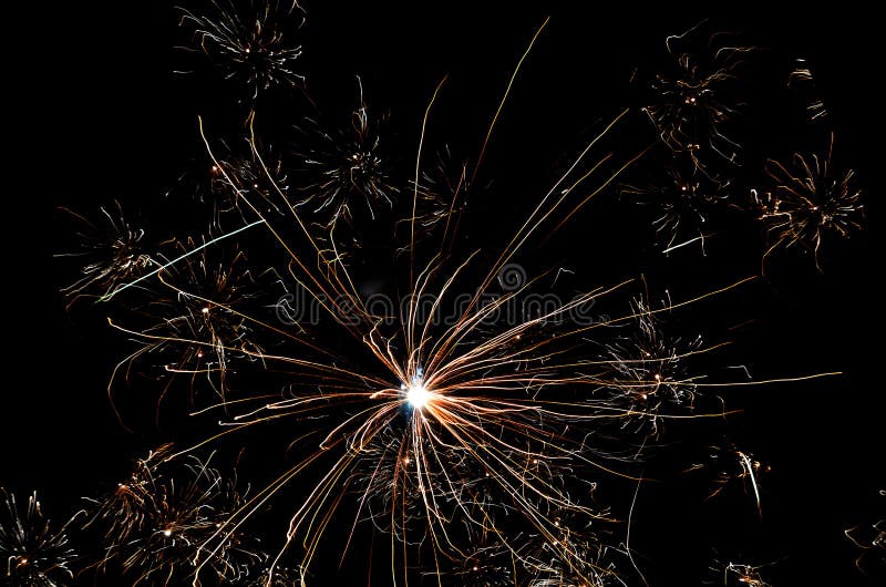 Background Abstract Line of Light from Fireworks in the Sky Stock Image ...