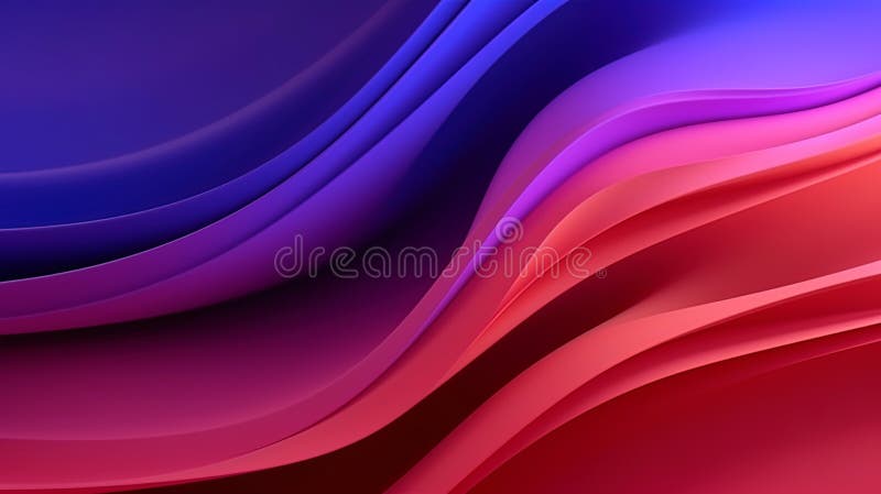 The Background with Abstract Lines and Volume Effect Stock Illustration ...