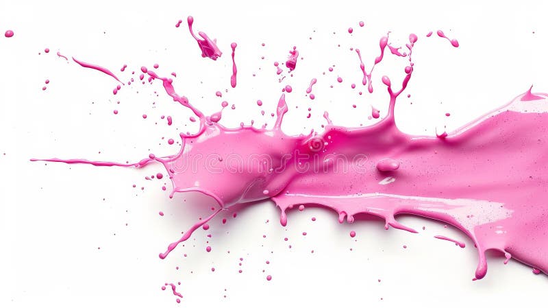 Background with Abstract Liquid Wave Splash. Pink Colored Stock ...