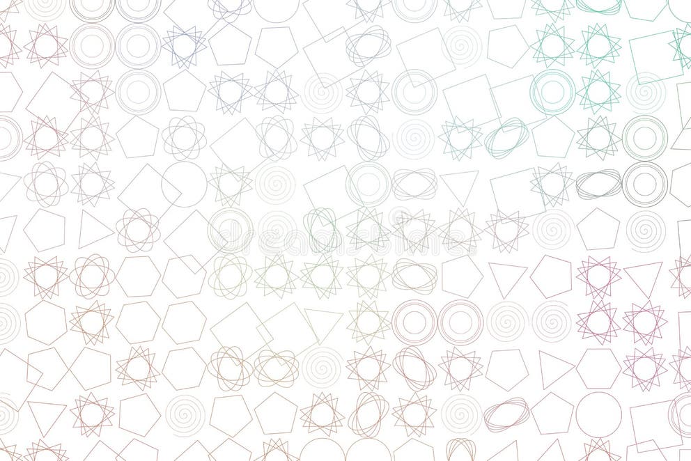 Background Abstract Mixed Pattern for Design. Tile, Effect, Repeat ...