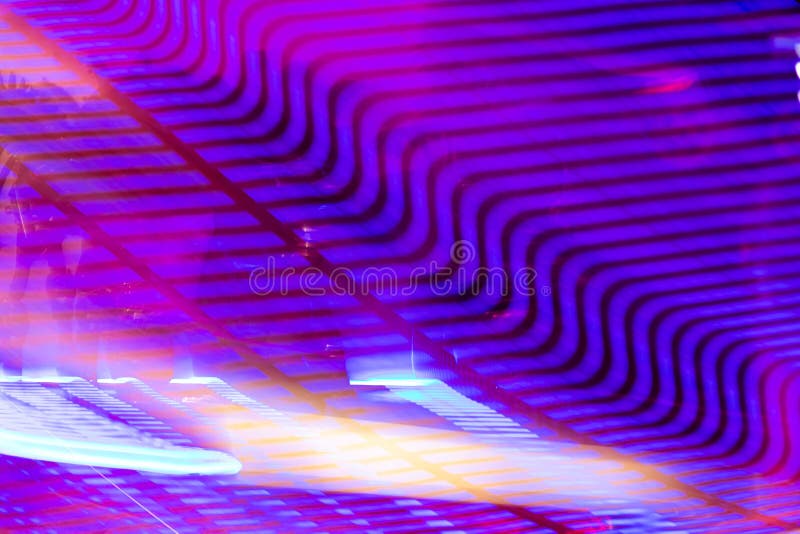 Background Abstract Movement of Light from a Led Lamp in Slow Speed ...