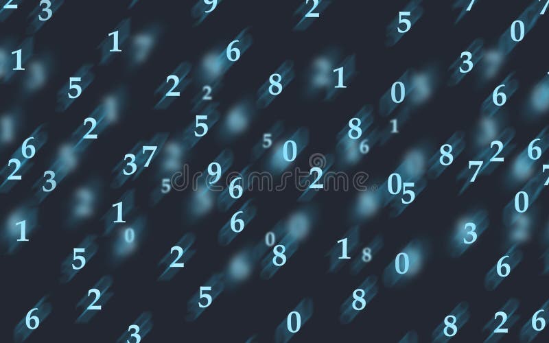 Background. Abstract Numbers Elements. Creative Design. Modern W Stock ...