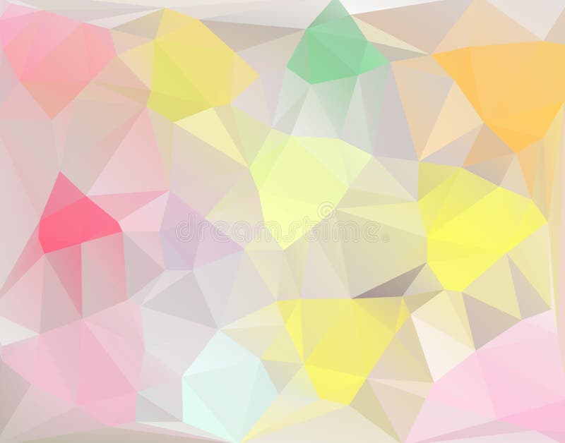 Background with Abstract Pattern Made of Colorful Geometric Shapes ...