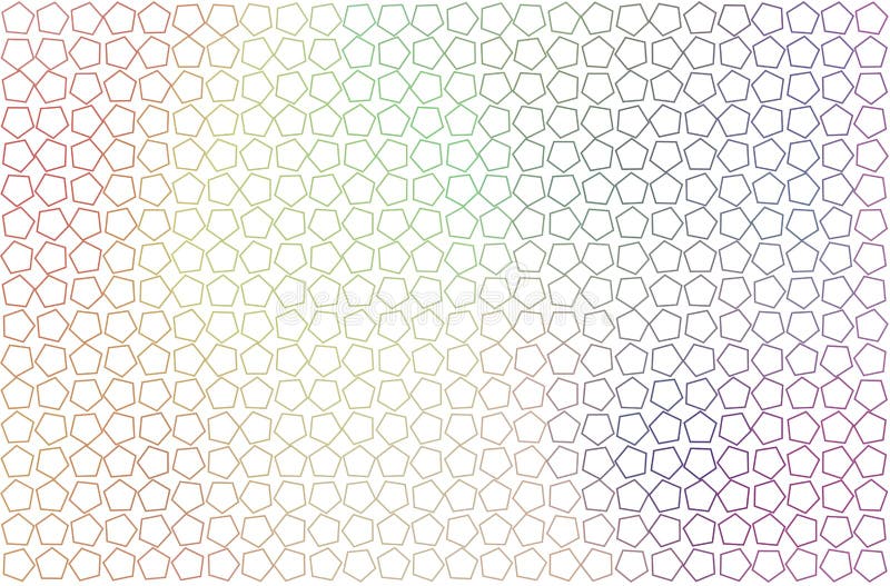 Background Abstract Pentagon Pattern for Design. Details, Style ...
