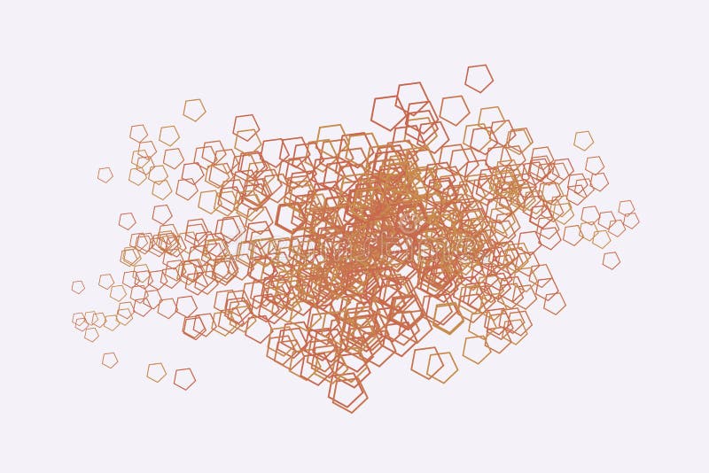 Background Abstract Pentagon Pattern for Design. Digital, Drawing, Web ...