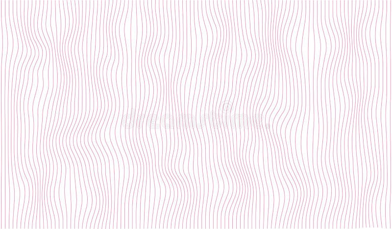 Background with Abstract Pink Colored Vector Wave Lines Pattern Stock ...