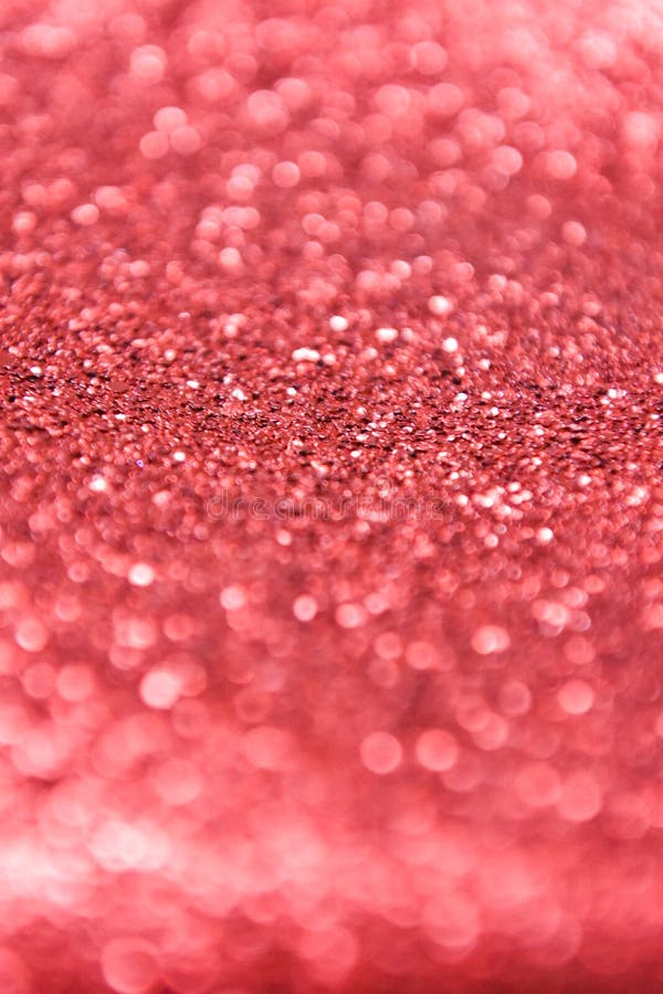 Background of Abstract Red Glitter Lights. Defocused Stock Image ...