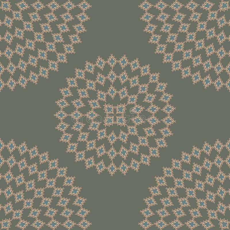 Background with Abstract Round Pattern Stock Vector - Illustration of ...