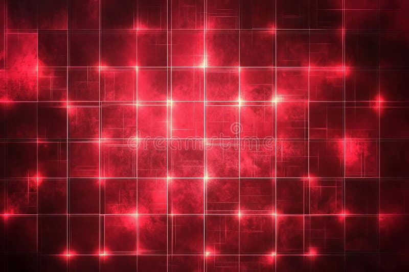 Background with Abstract Rounded Mosaics in Deep Burgundy Red Stock ...