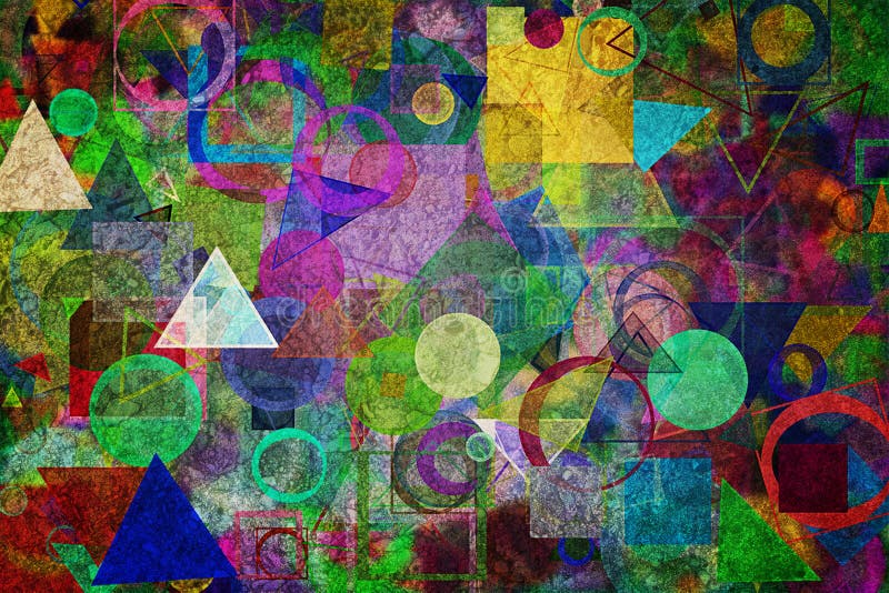 Background Abstract Shape, Pattern for Design. Messy, Digital ...