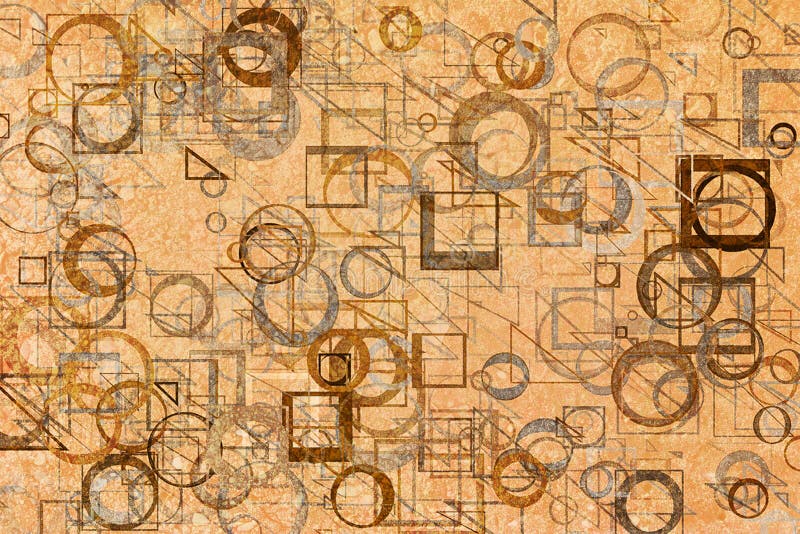 Background Abstract Shape Pattern For Design Stock Illustration