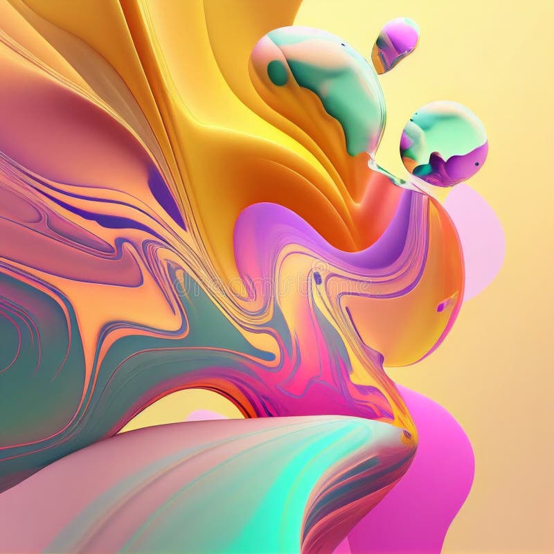 Background with Abstract Shapes. Abstract Color Forms. Desing Template ...