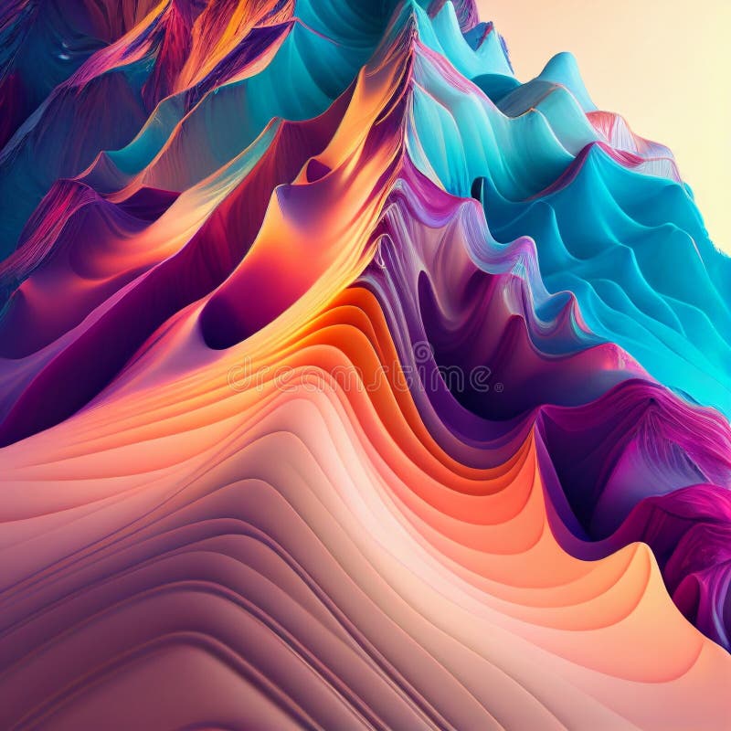 Background with Abstract Shapes. Abstract Color Forms. Desing Template ...