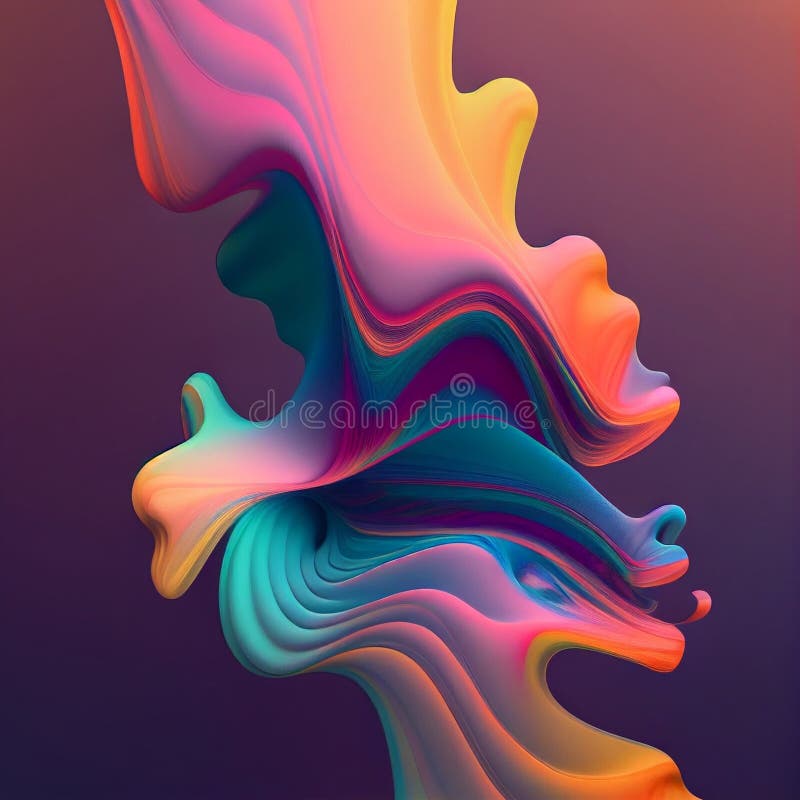 Background with Abstract Shapes. Abstract Color Forms. Desing Template ...