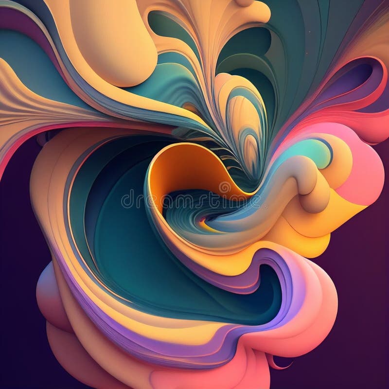 Background with Abstract Shapes. Abstract Color Forms. Desing Template ...