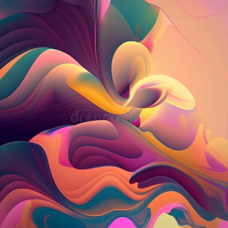 Background with Abstract Shapes. Abstract Color Forms. Desing Template ...