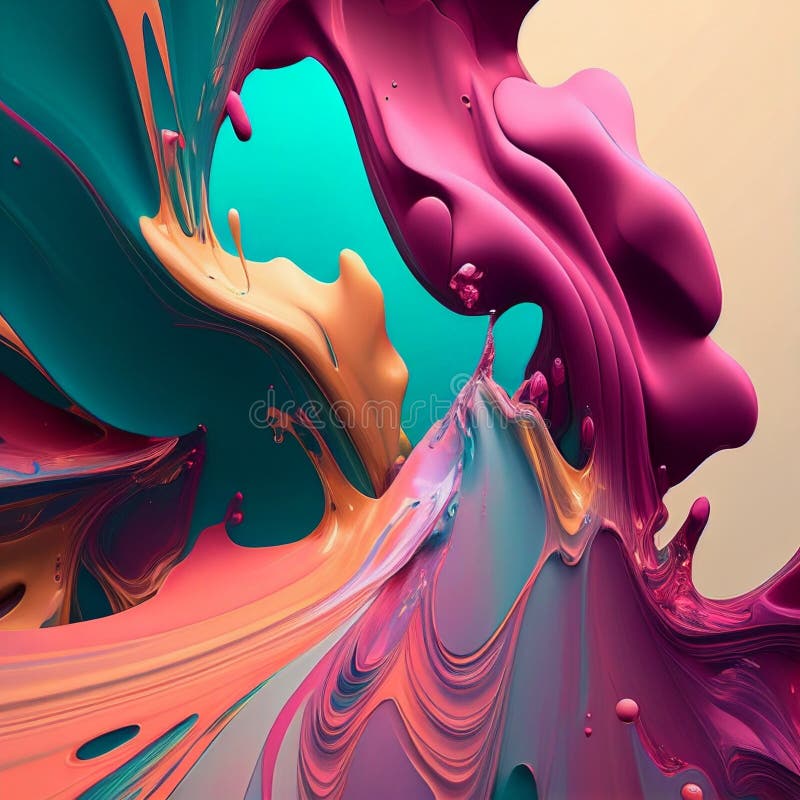 Background with Abstract Shapes. Abstract Color Forms. Desing Template ...