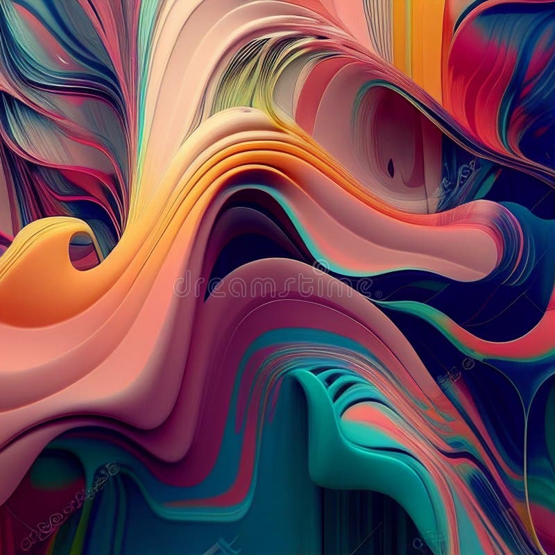 Background with Abstract Shapes. Abstract Color Forms. Desing Template ...