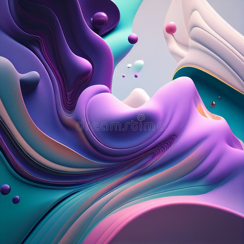 Background with Abstract Shapes. Abstract Color Forms. Desing Template ...