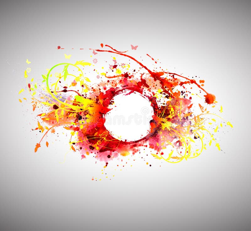 Background of Abstract Spray Paint. Stock Vector - Illustration of ...