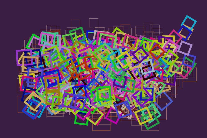 Background Abstract Square, Rectangle Pattern for Design. Digital ...