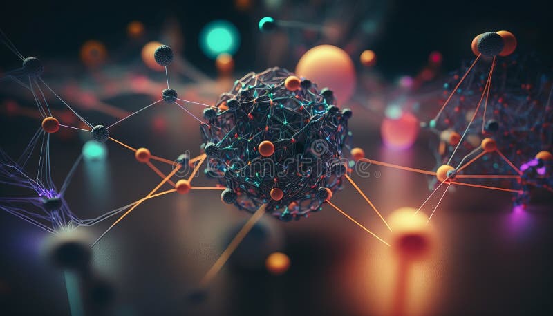 Background - Abstract Techno Design with Geometric Elements - Ai ...