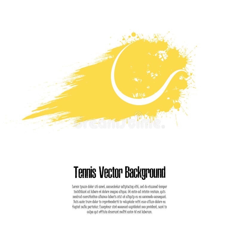 Background Abstract Tennis Ball from Blots Stock Vector - Illustration ...