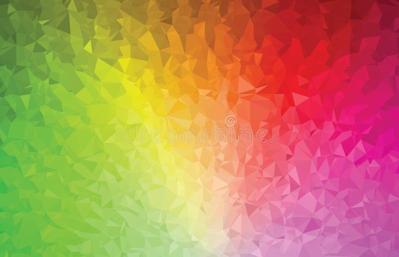 Background Abstract Triangle Geometry Pattern Color Spectrum Stock ...