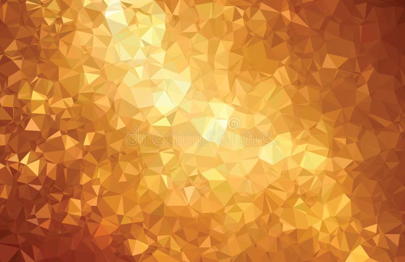 Background Abstract Triangle Geometry Pattern Gold Line Stock ...