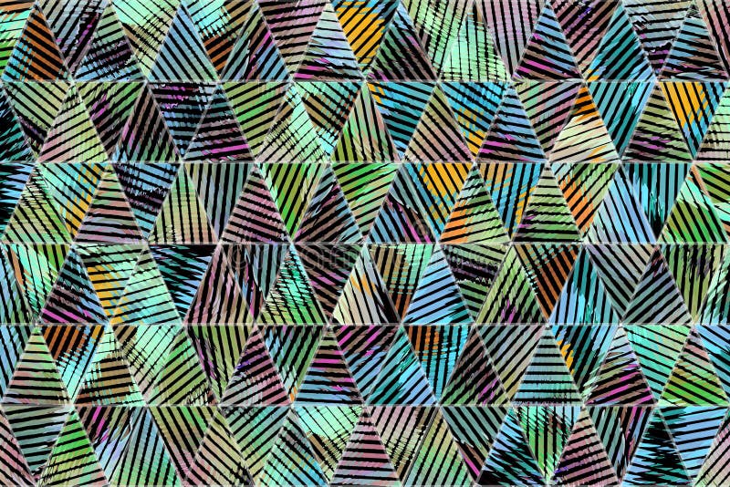 Background Abstract Triangle Strip, Pattern of Geometric for Design ...