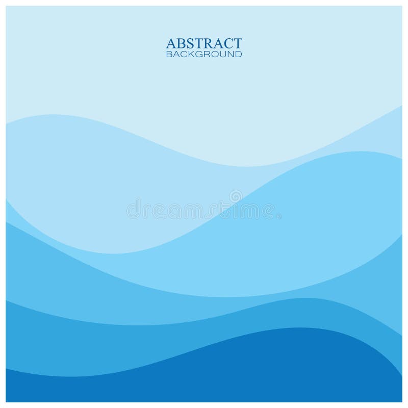 Background Abstract Water Wave Vector Illustration Design Stock ...