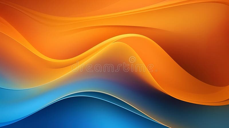 The Background with Abstract Wavy Forms and Smooth Lines Stock ...