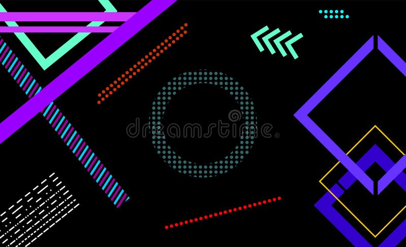 Background Abstracts of Geometry Theme Stock Vector - Illustration of ...