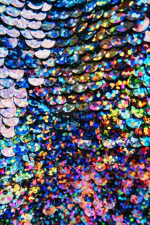 Background Aesthetic Texture with Sequin Glitte Stock Photo - Image of ...