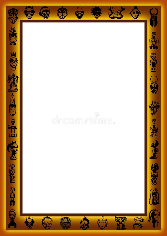 African Free Microsoft Borders And Frames Culture Border Images Free