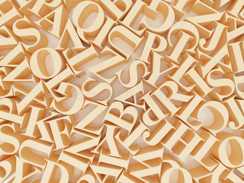 Background of alphabets stock illustration. Illustration of success ...