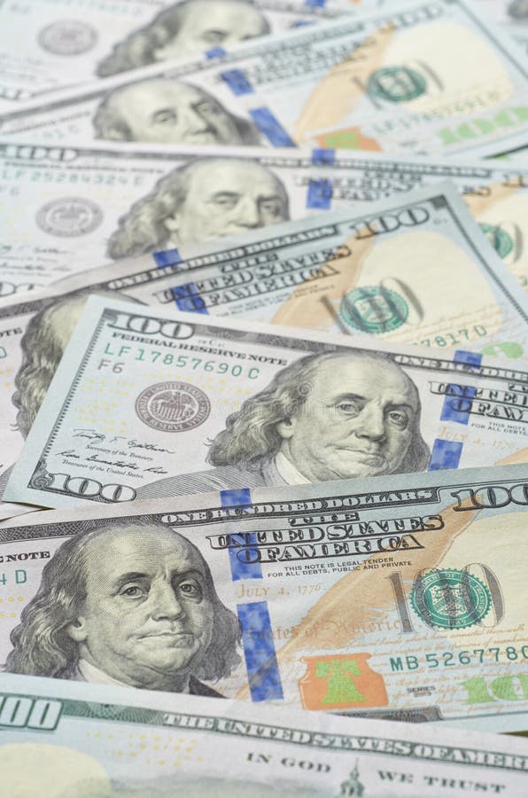 Background of American Paper Money Stock Photo - Image of business ...