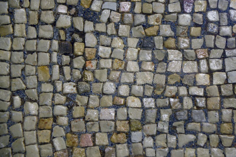 Background of Ancient Roman Flooring Mosaic Stock Photo - Image of ...