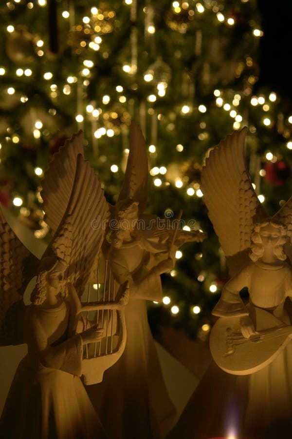 Musical Angels stock photo. Image of bible, decor, trio - 2090278