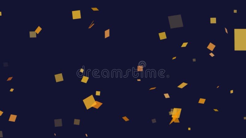 Background with Animated Confetti. Motion Stock Illustration ...