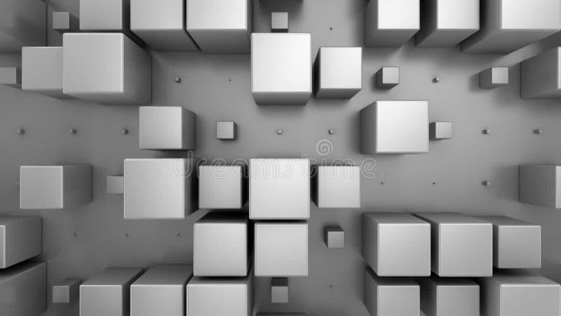 Background of Animated Cubes Stock Video - Video of dark, design: 269442957