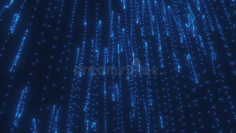 Background Animation of 4k Data Transfer at Breakneck Speed. Stock ...