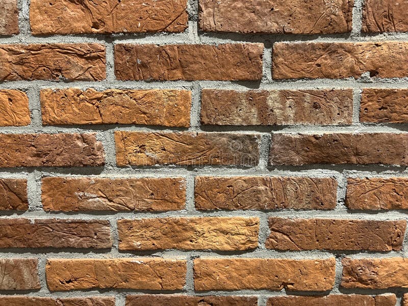 Background, Antique Brick Wall Texture, Embossed Surface Stock Photo - Image of copy, continuity ...