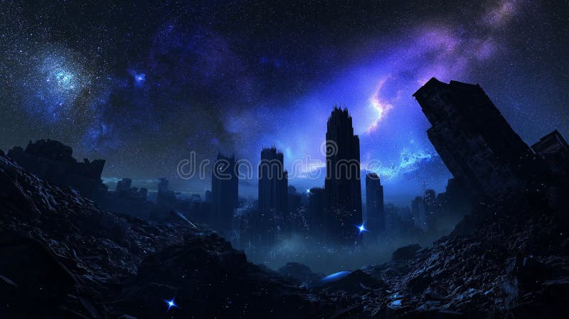 Background of Apocalypse for Wallpaper Stock Photo - Image of light ...