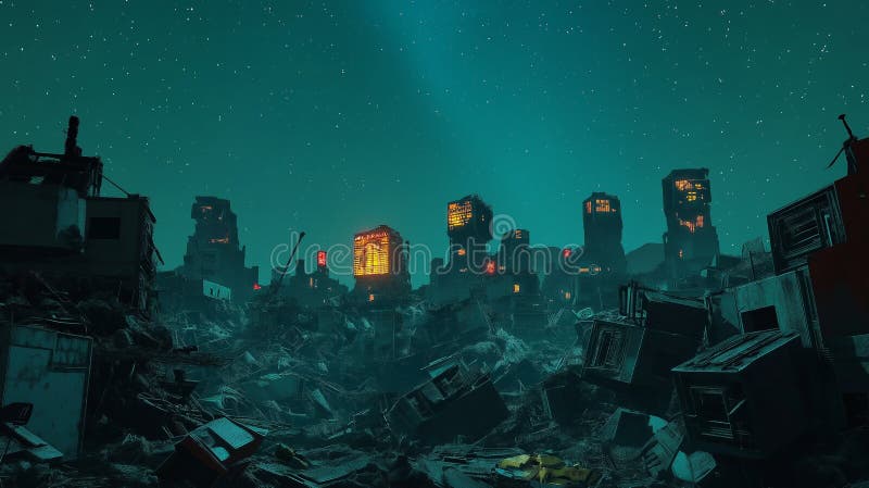 Background of Apocalypse for Wallpaper Stock Photo - Image of ...