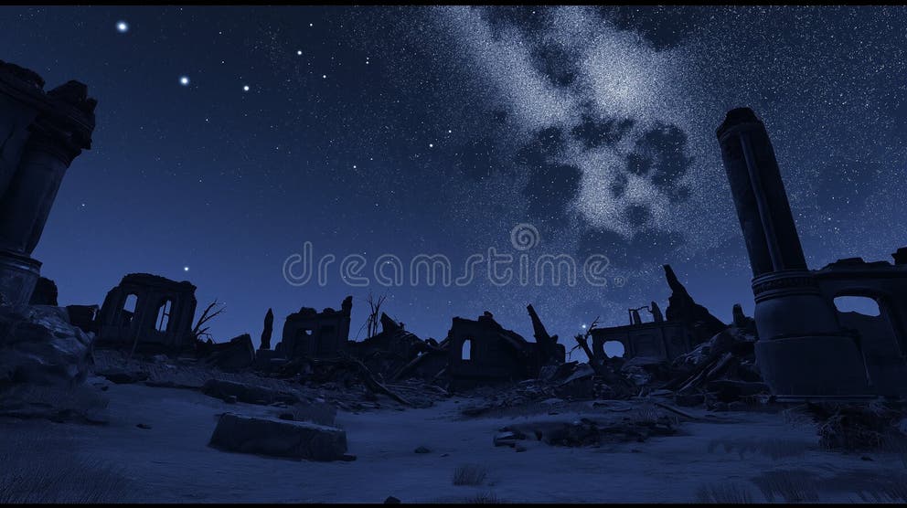 Background of Apocalypse for Wallpaper Stock Image - Image of nebula ...