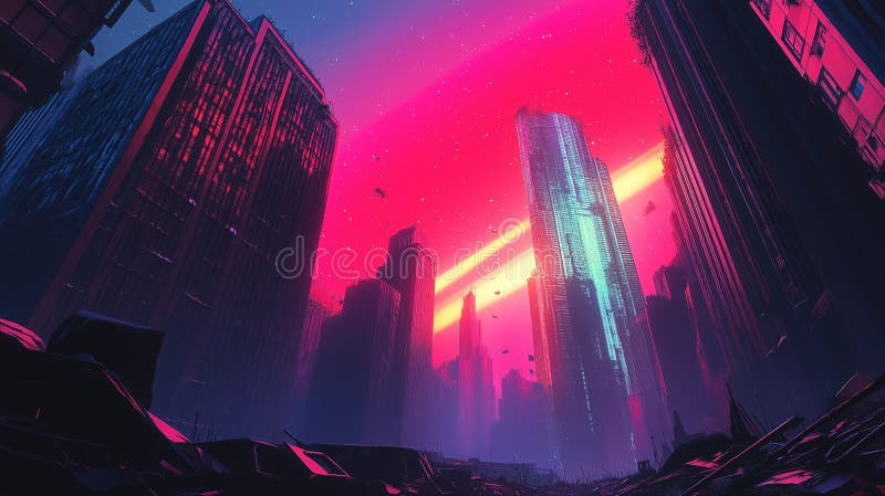 Background of Apocalypse for Wallpaper Stock Image - Image of ...