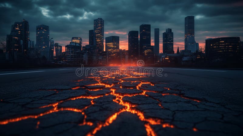 Background of Apocalypse for Wallpaper Stock Photo - Image of cloud ...