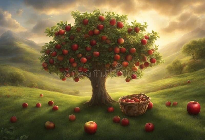 Background Apple Tree : Create 3d Animation As Liam S Intentions ...