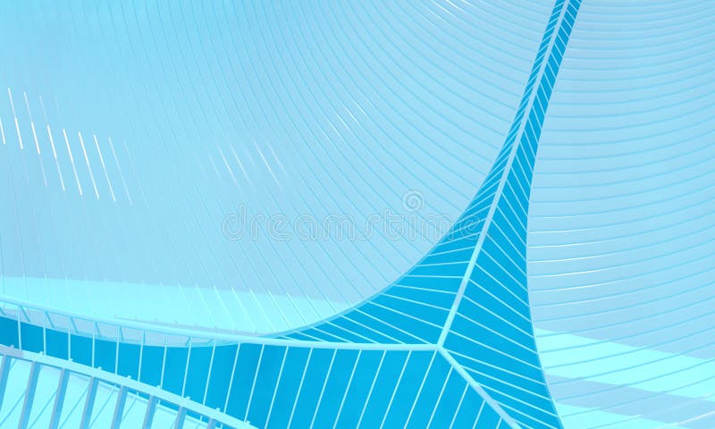 Background with Architectural Parametric Design Stock Illustration ...